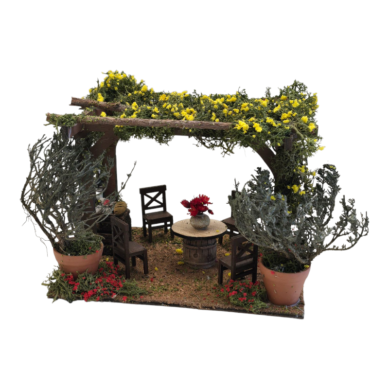 Le Portique pour l'Apéro - Décor de Crèche
